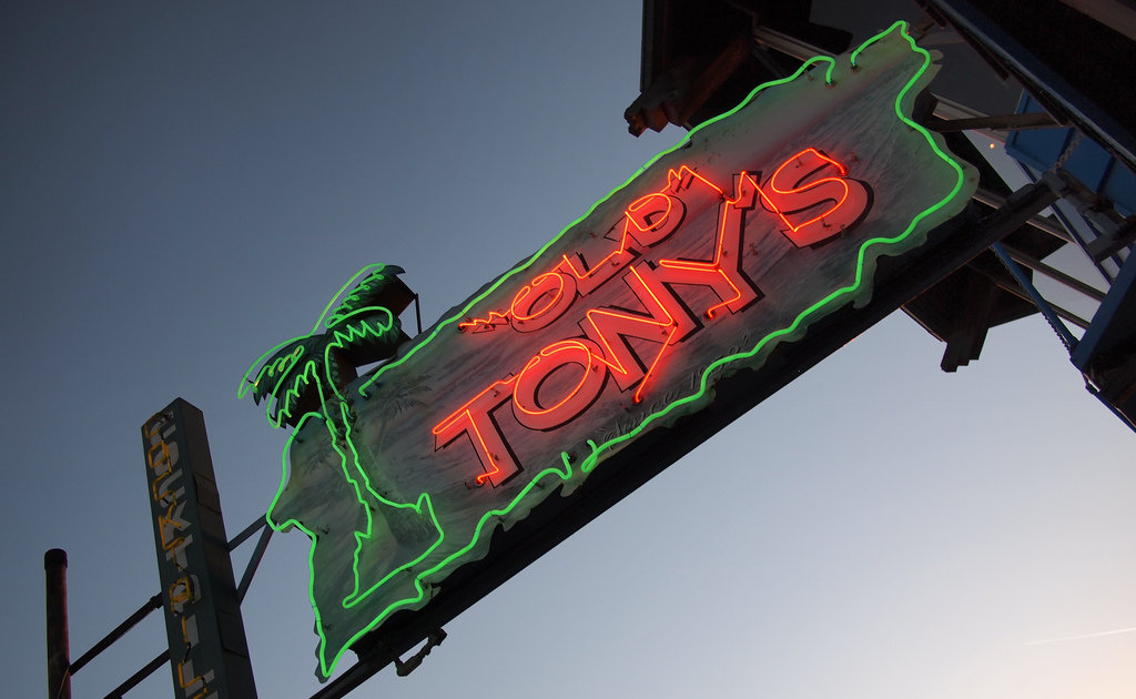 Old Tony's on the Pier: A Los Angeles, CA Bar.