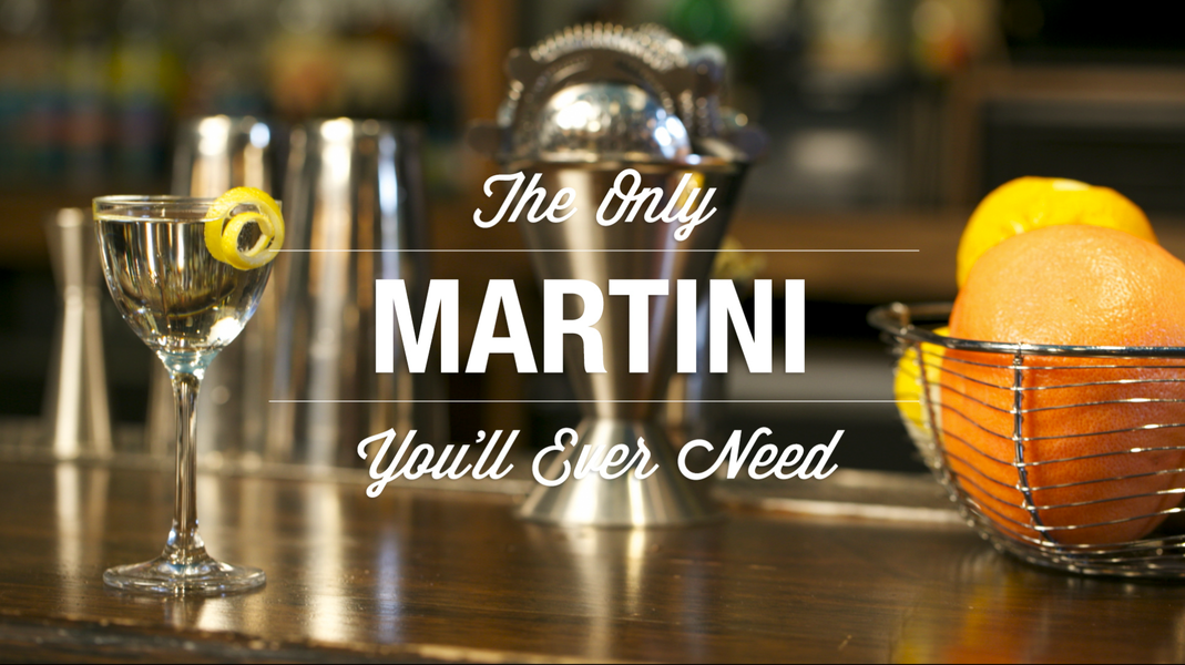How to Make a Martini Cocktail - Thrillist Nation