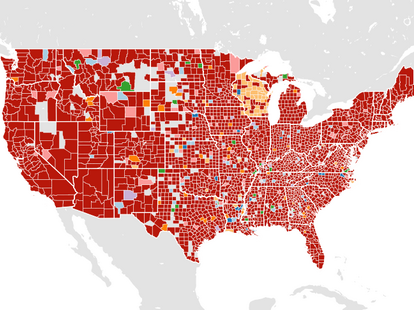 This Map Shows America's Fascination With Donald Trump - Thrillist