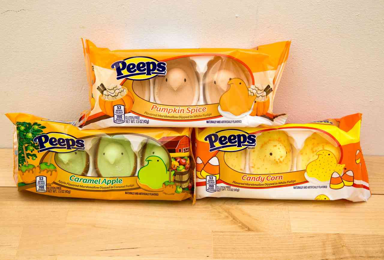 Taste Test: We Ate the New Pumpkin Spice Peeps & Other Fall Flavors