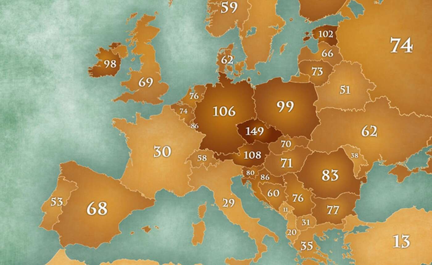 Beers Of The World Map
