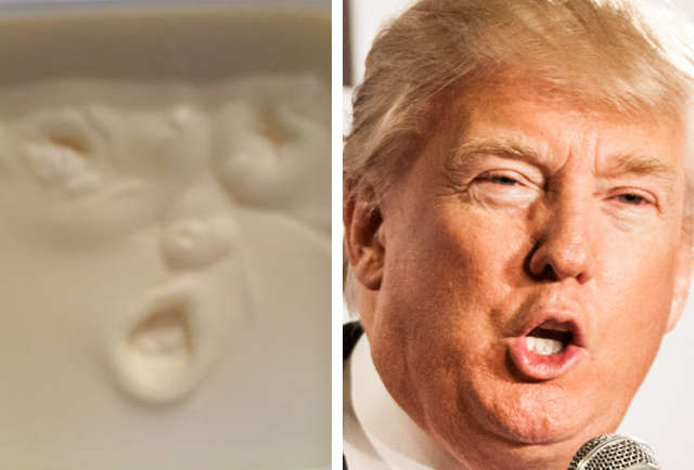 Is This Donald Trump's Face In Butter? - Thrillist