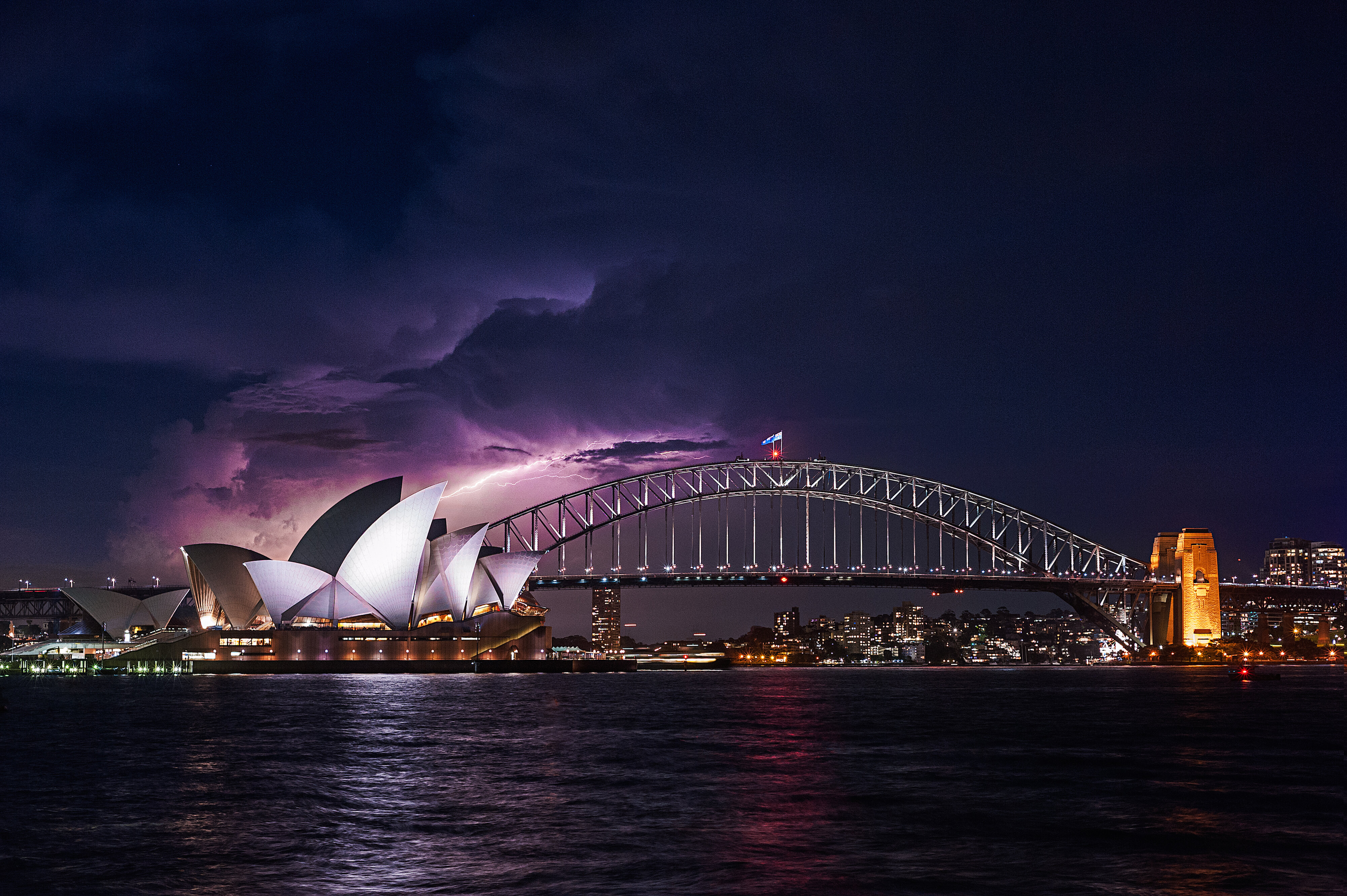 Lightning Strikes World Landmarks - Thrillist
