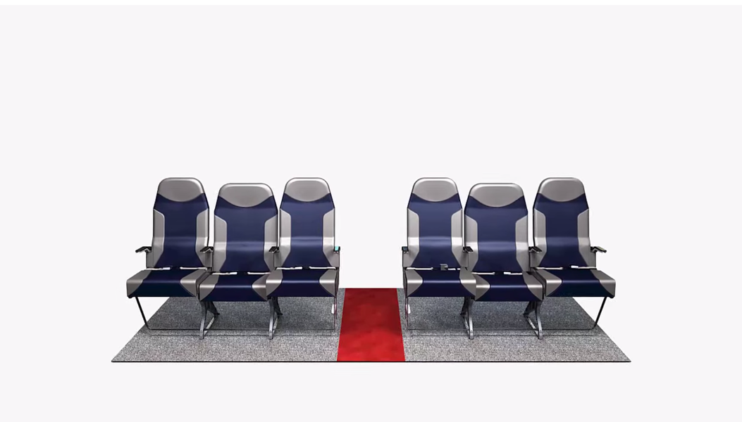 Airplane Middle Seat Concept Makes Flying More Comfortable - Thrillist