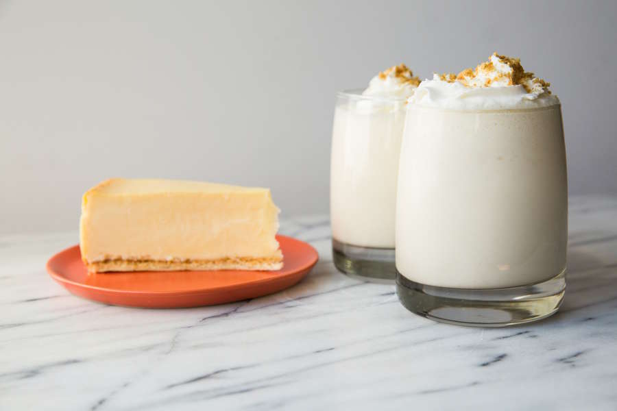 Make a Cheesecake Milkshake With Frozen Cheesecake - Thrillist Recipes