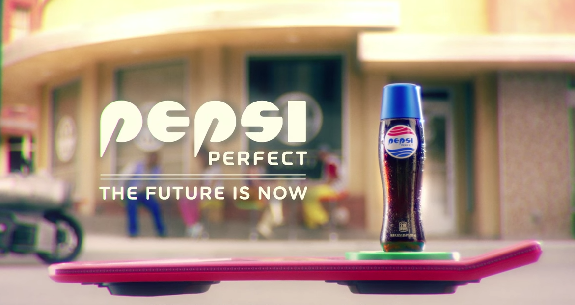 Pepsi Perfect Back to the future product - Pepsi Back to the future ...
