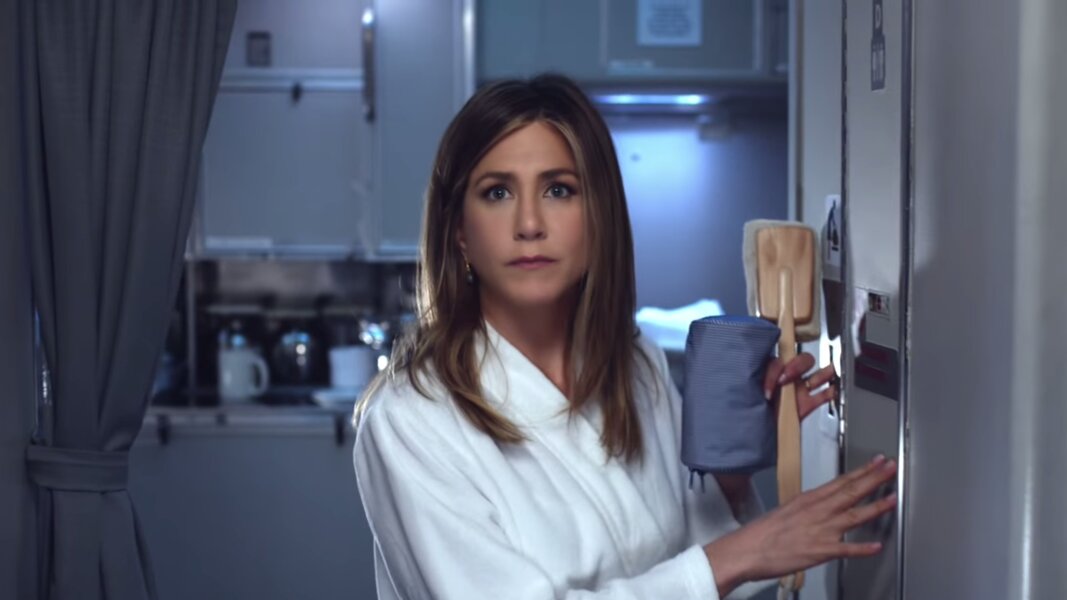 Jennifer Aniston Emirates Commercial Video Thrillist