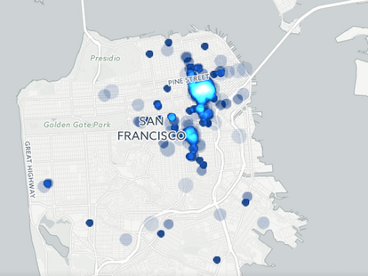 Map Charts San Francisco's Public Pooping Problem - Thrillist