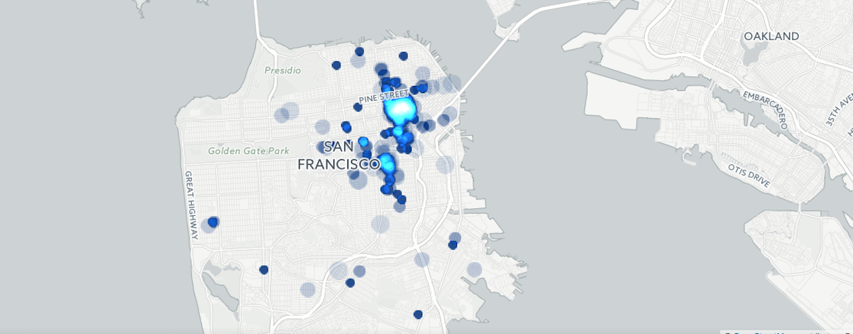 Map Charts San Francisco's Public Pooping Problem - Thrillist