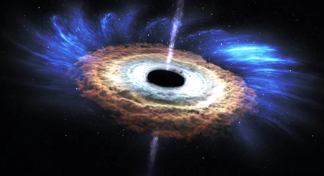 NASA Video Of Black Hole Swallowing Star - Black Hole Trippy Video ...