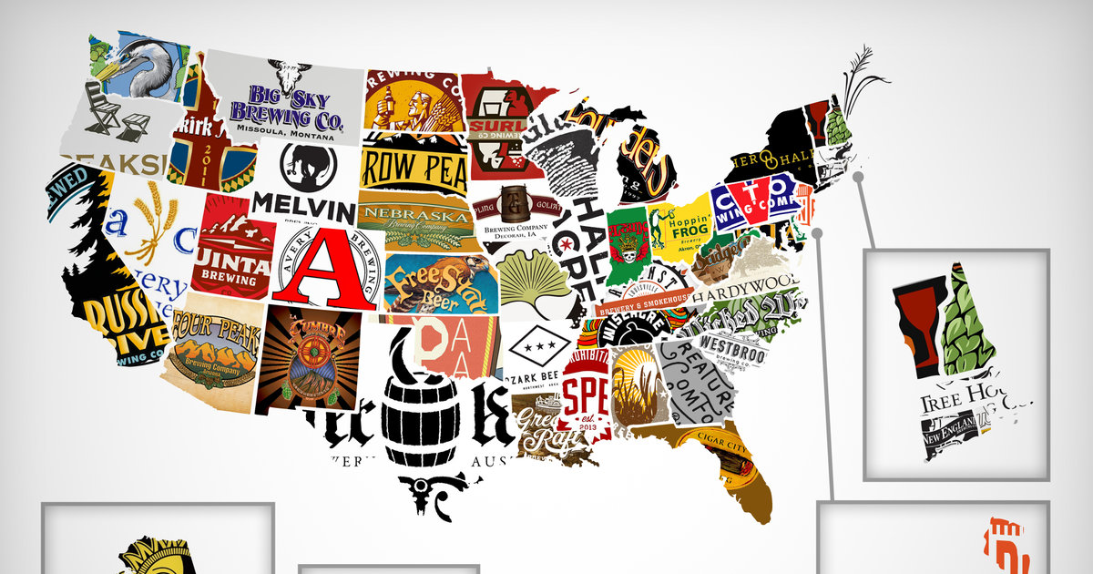The Best Brewery in Every State, Mapped - Thrillist