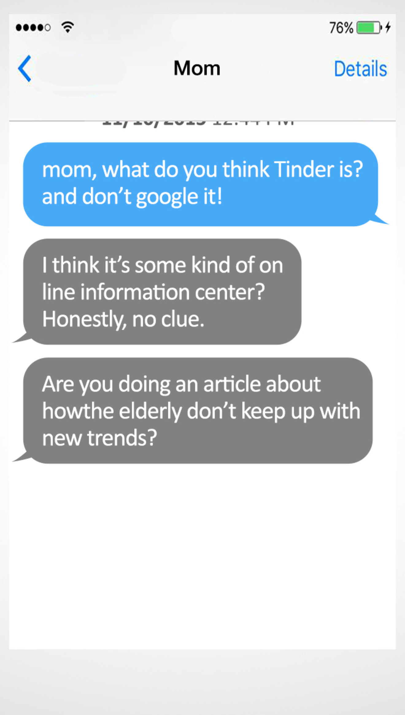 What Parents Think About Tinder - Thrillist