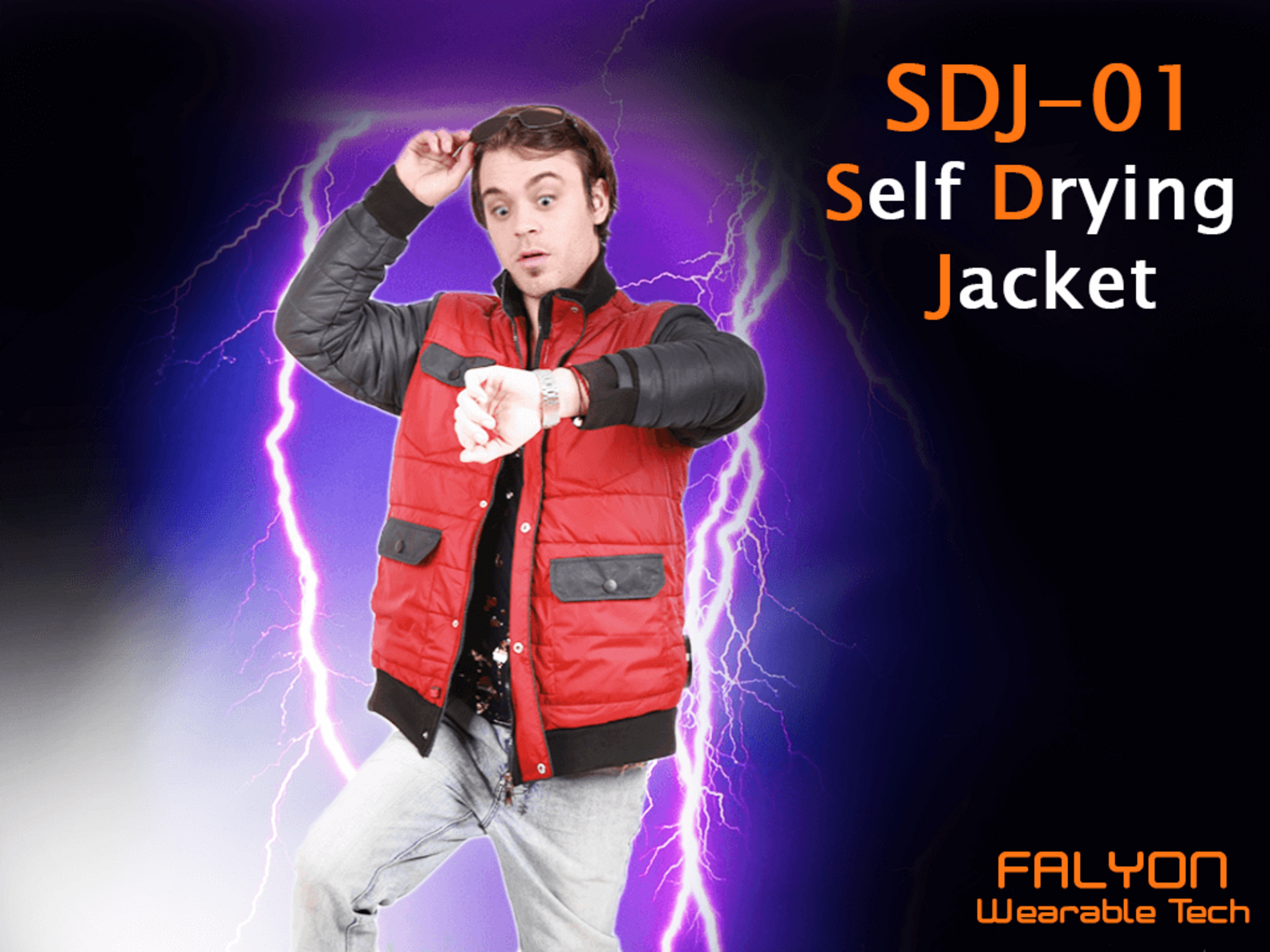 The Self-Drying Jacket From "Back to the Future" Exists! - Thrillist