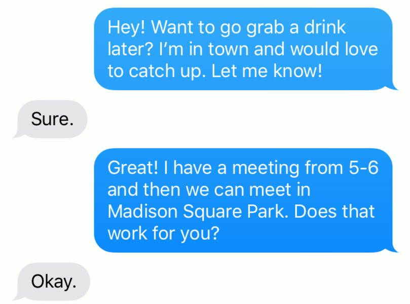 Here's Why You Should Never End a Text Message with a Period - Thrillist