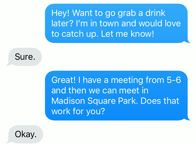 Meanwhile In My Text Messages Meme
