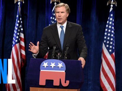 Will Ferrell SNL George W Bush on 2016 Republican Presidential ...