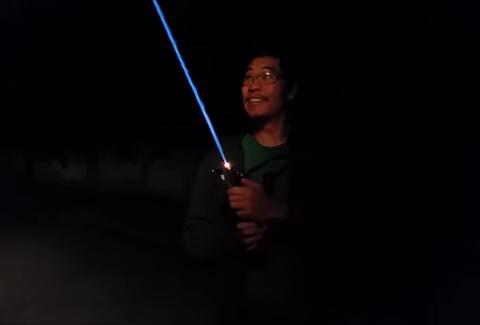 Video of Guy Using a Real, Working Lightsaber - Thrillist