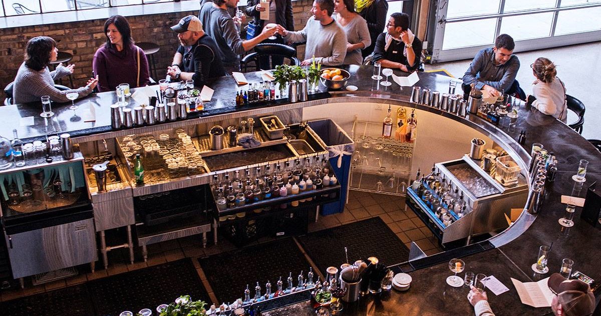 Tattersall Distilling's Cocktail Room: A Minneapolis, MN Bar.