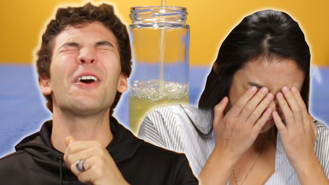 People Drink Their Own Pee for the First Time Video - Thrillist
