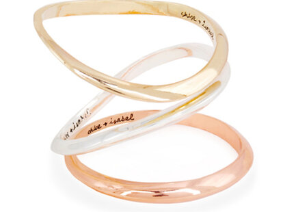 Chloe + Isabel Tri-Tone Bangle Set - Own - Thrillist New York
