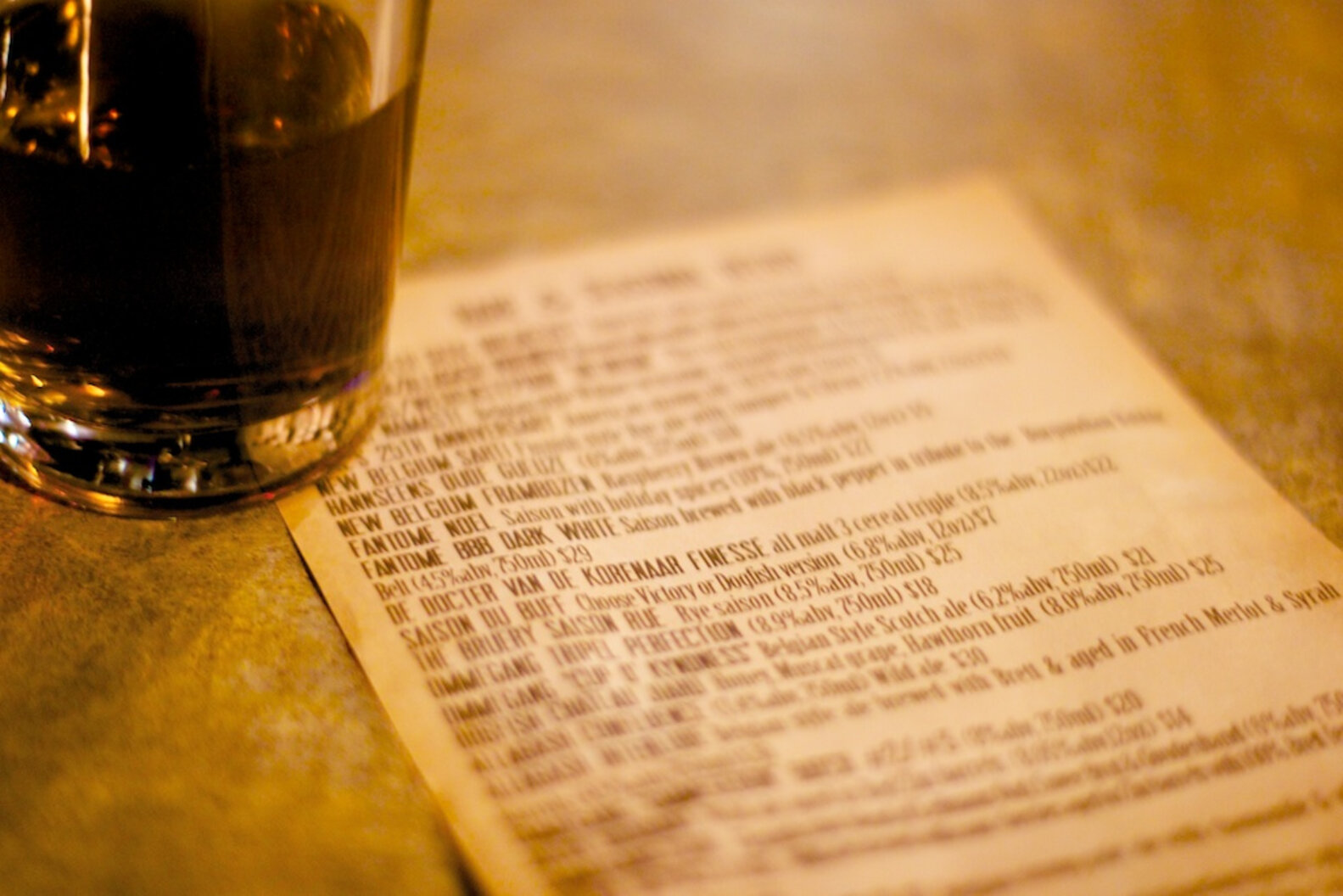 Signs of a Fake Craft Beer Bar - Thrillist