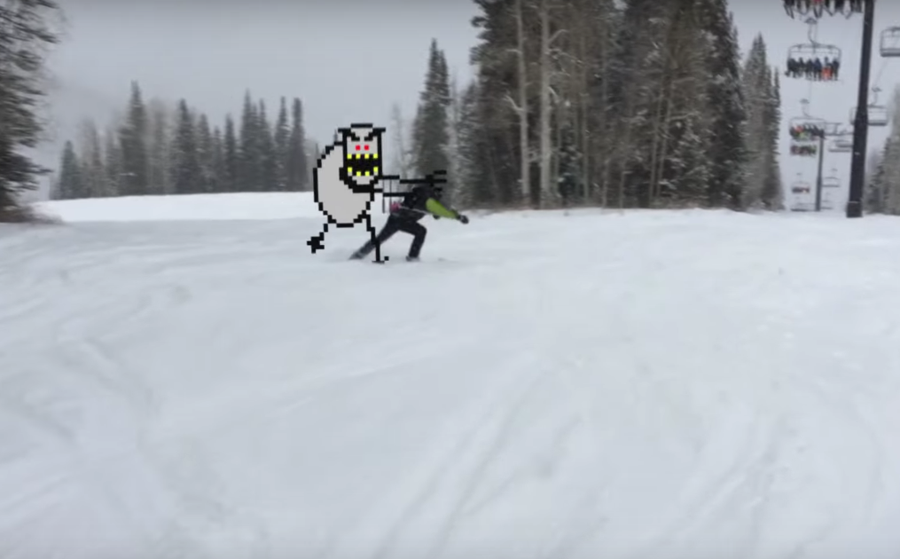 Some Dude Made a Live Action Video of the SkiFree PC Game of Your ...