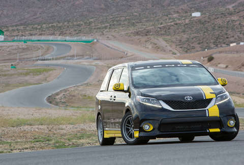 Toyota Sienna R-Tuned Minivan Concept from SEMA First Drive - Thrillist