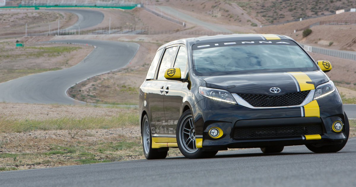 Toyota Sienna R-Tuned Minivan Concept from SEMA First Drive - Thrillist