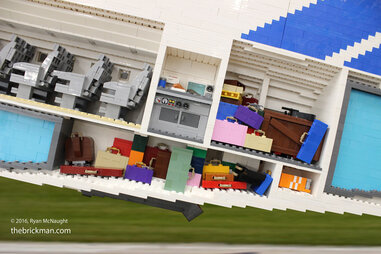 This 65,000-Piece LEGO Concorde Features Seats, Luggage Inside - Thrillist