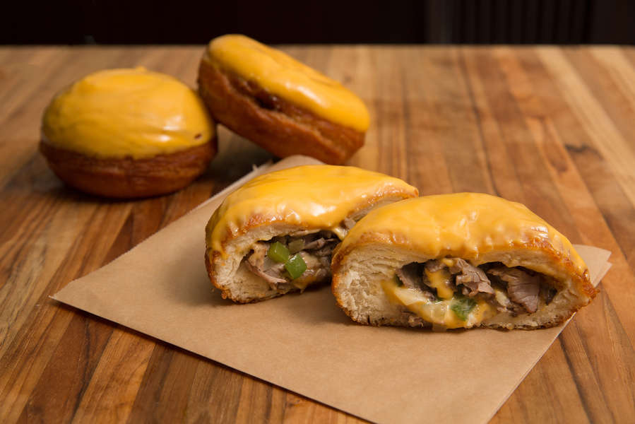 Philly Cheesesteak Donuts - Thrillist Recipe