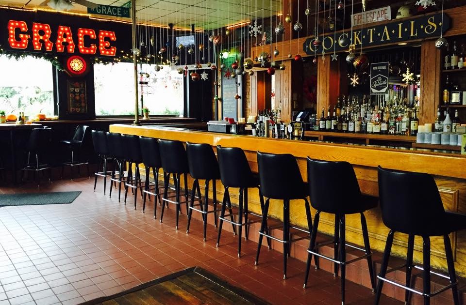 Grace & Leavitt Fire Escape: A Chicago, IL Bar.