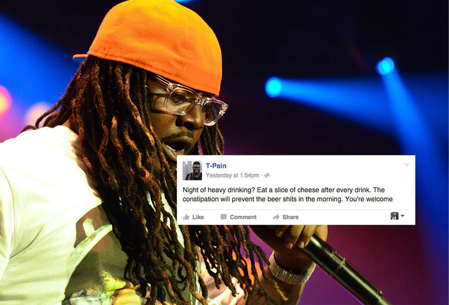 T-Pain's Facebook Page Is Funny and Weird - Thrillist