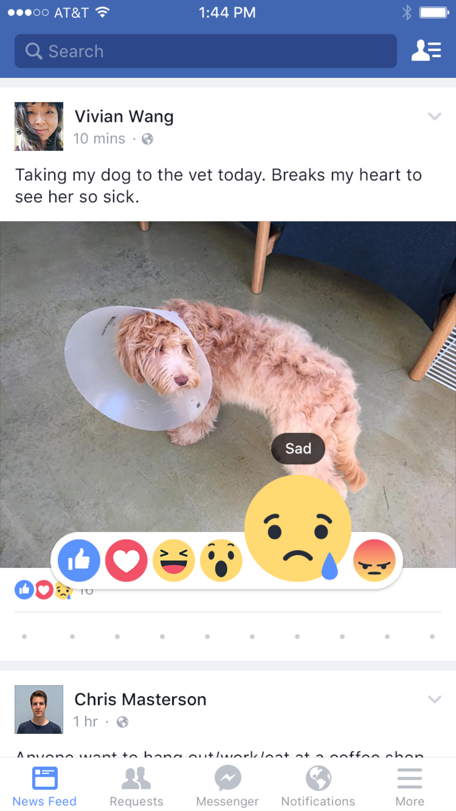 Facebook Reaction Buttons - Thrillist