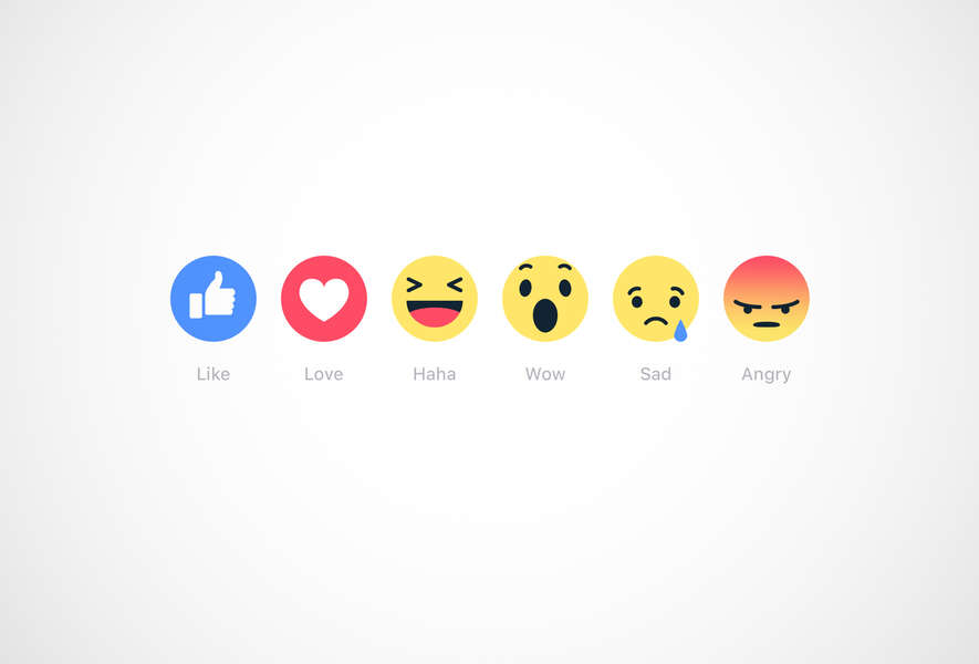 Facebook Reaction Buttons - Thrillist