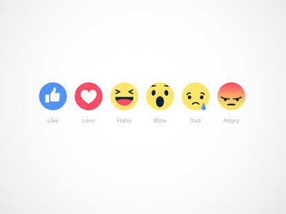 Facebook Reaction Buttons - Thrillist