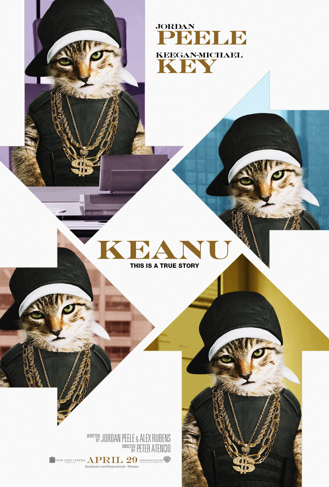 Keanu Best Picture Oscar Posters - Key and Peele Movie Kitten as The ...