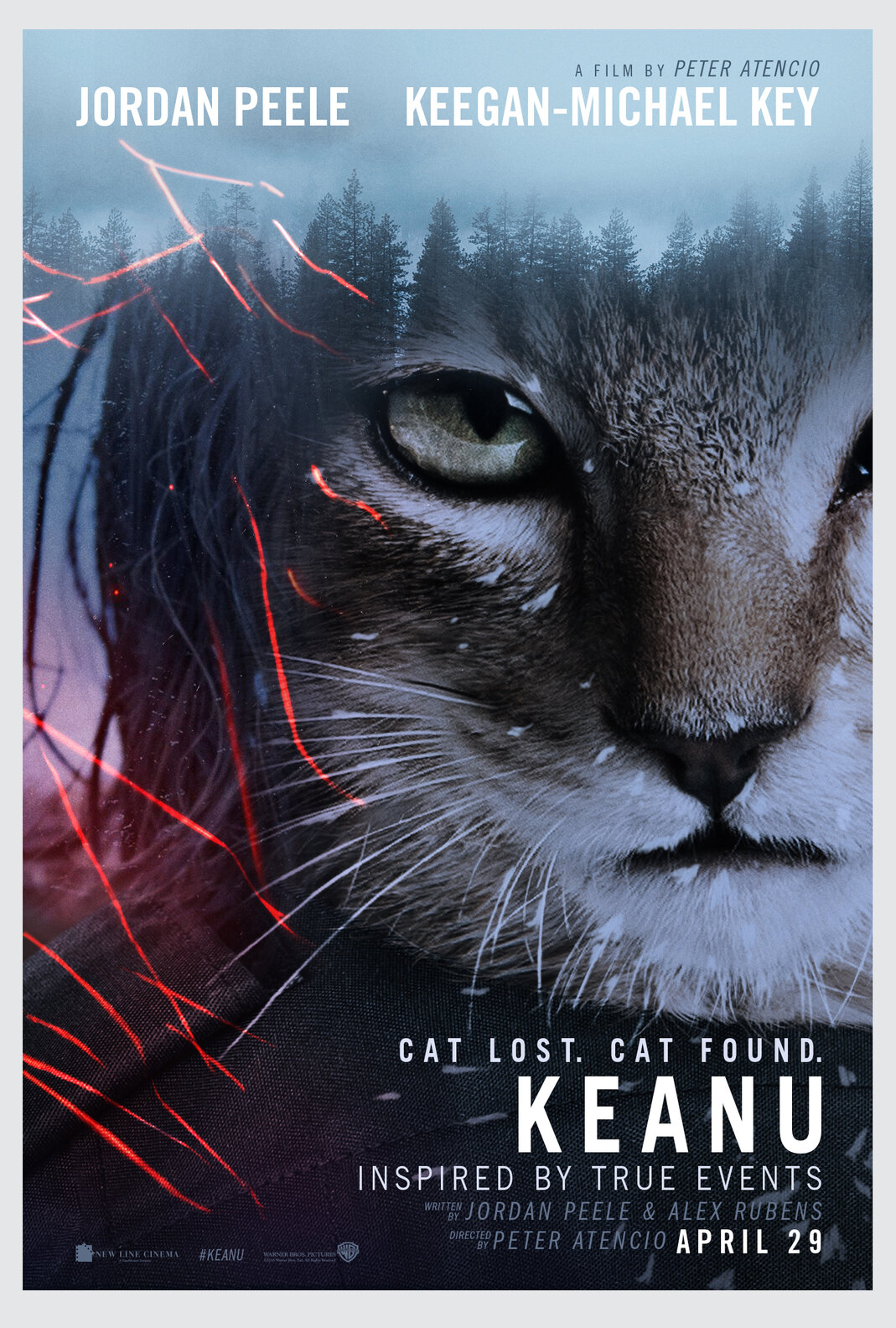 Keanu Best Picture Oscar Posters - Key and Peele Movie Kitten as The ...