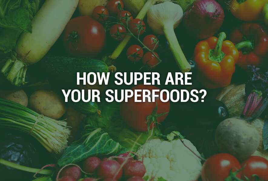 Which Superfoods Are Healthiest? A Nutrition Infographic - Thrillist