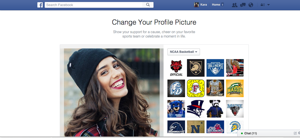 Facebook Profile Photo Change - Thrillist