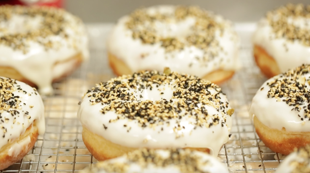 Look Behind the Scenes at How the Everything Doughnut Is Made - Thrillist