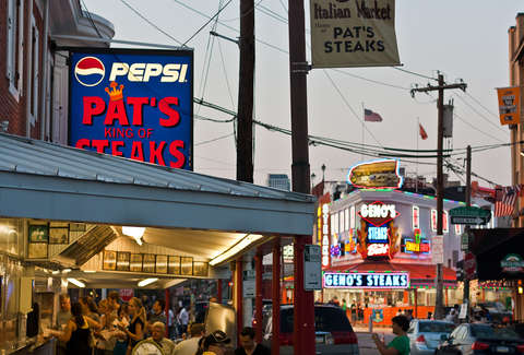 The Pat's vs. Geno's Rivalry Is Fake - Thrillist