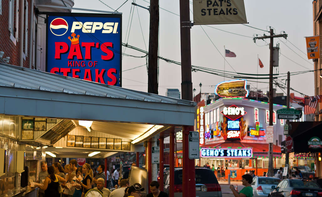 The Pat's vs. Geno's Rivalry Is Fake - Thrillist