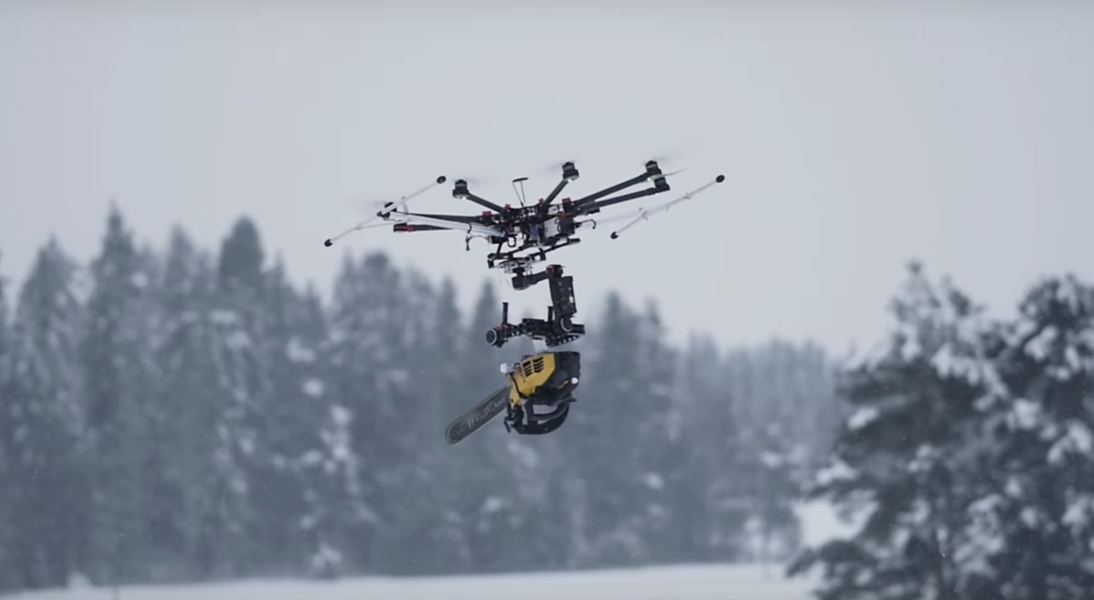 This Chainsaw Drone Is Flying Nightmare - Thrillist