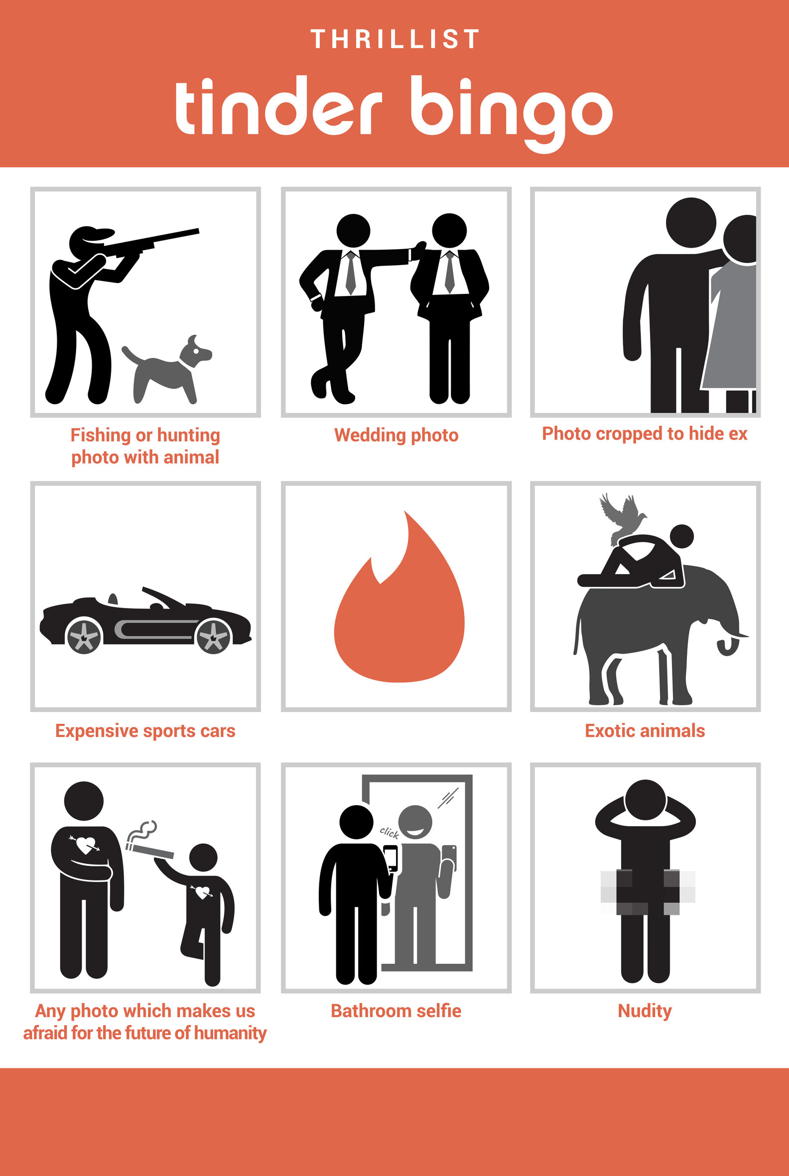 How to Play Tinder Bingo - Thrillist