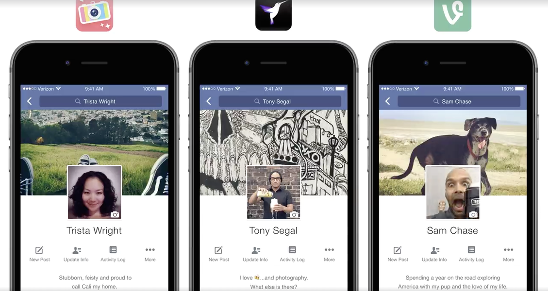 Facebook New Profile Feature - Expression Kit - Thrillist