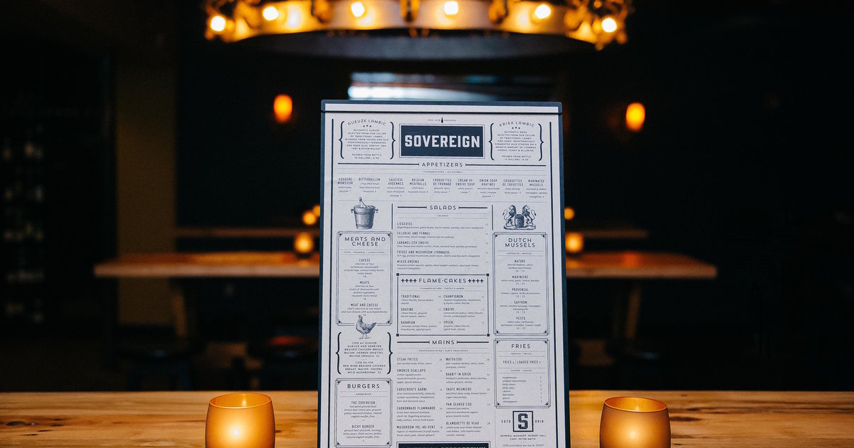 The Sovereign: A Washington DC Bar.