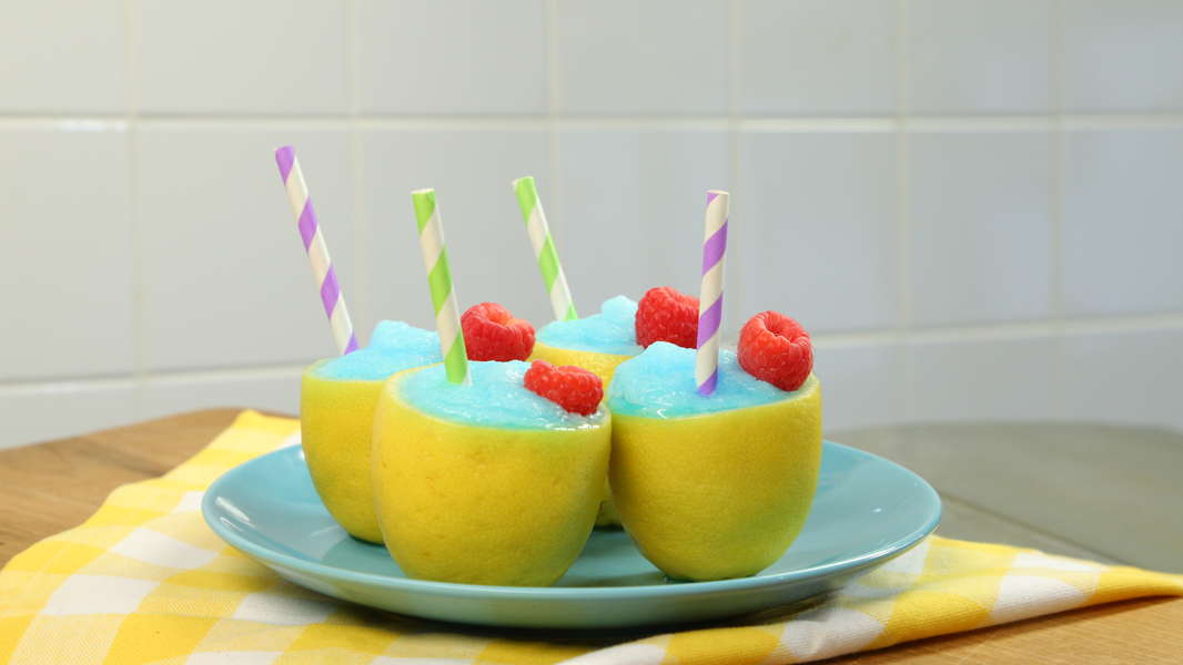 Blue Raspberry Slushy Shots Recipe - Thrillist