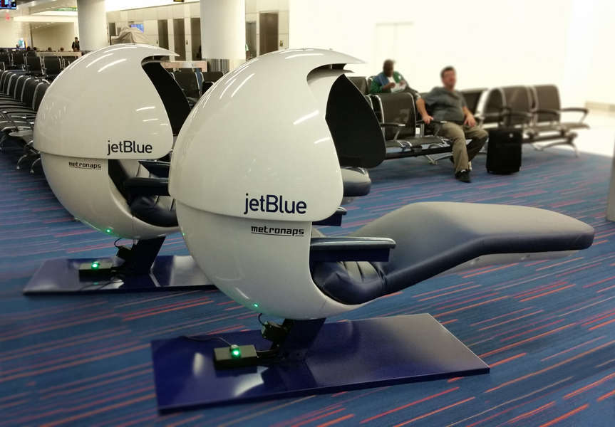 JetBlue Napping Pods - Thrillist