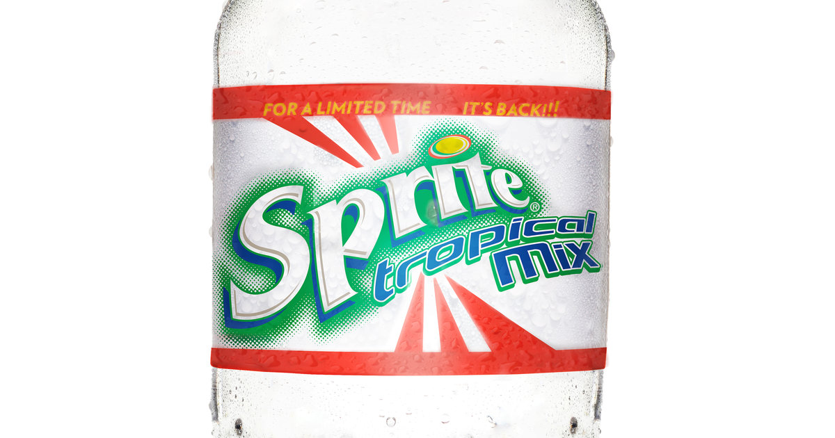 Sprite Tropical Mix Back for a Limited Time - Thrillist