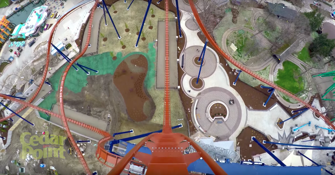 Valravn Cedar Point World's Tallest Roller Coaster POV Video - Thrillist